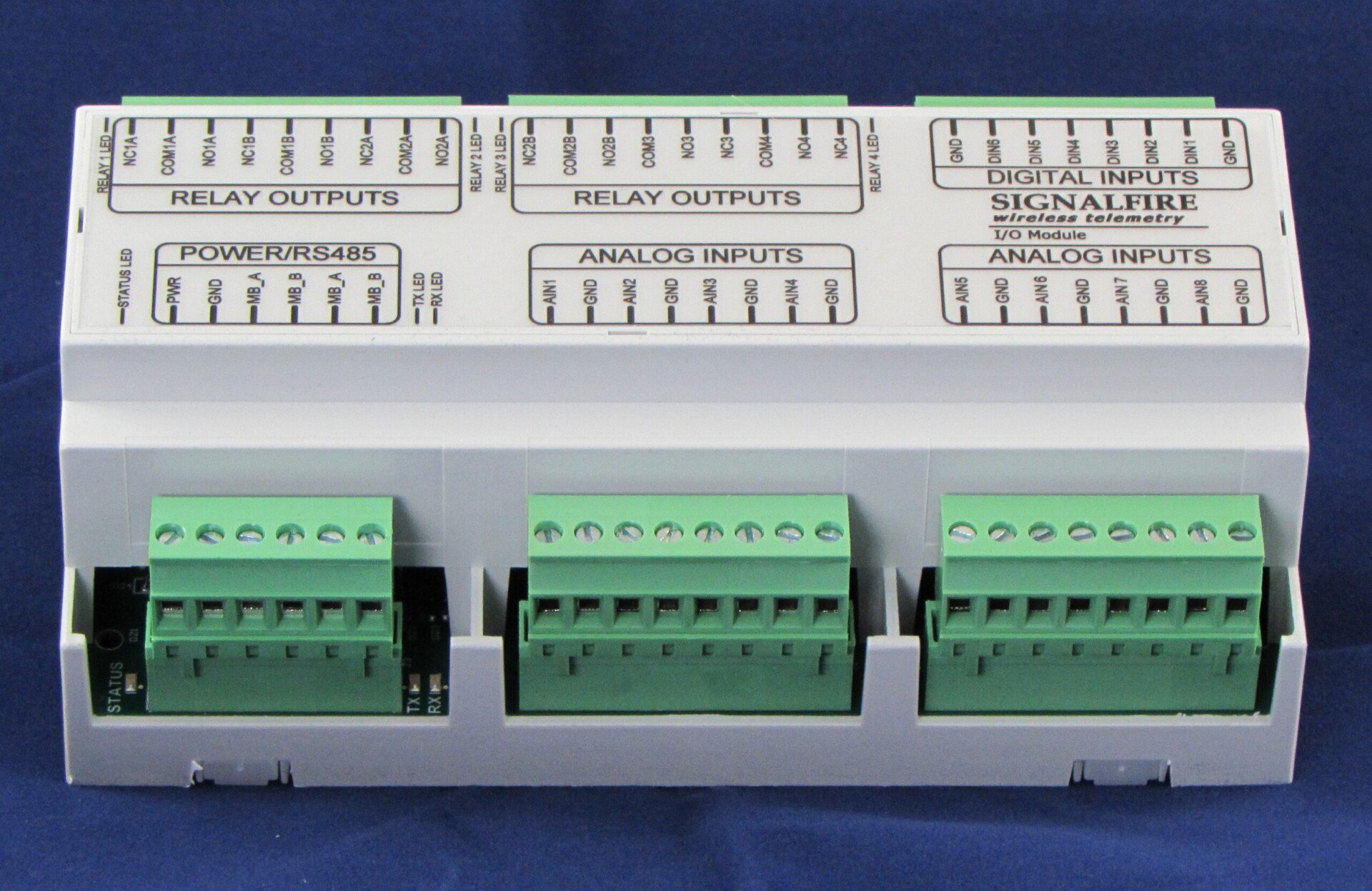 Wireless Multi I/O Control Module + Node System